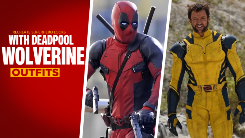 Recreate Superhero Looks With Deadpool and Wolverine Outfits - Paradise ...